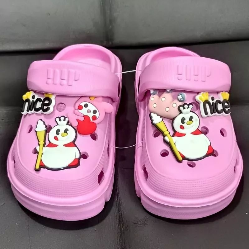 Jual Sandal Baim MIXUE Anaka Perempuan Jelly Eva ringan nyaman | Shopee ...