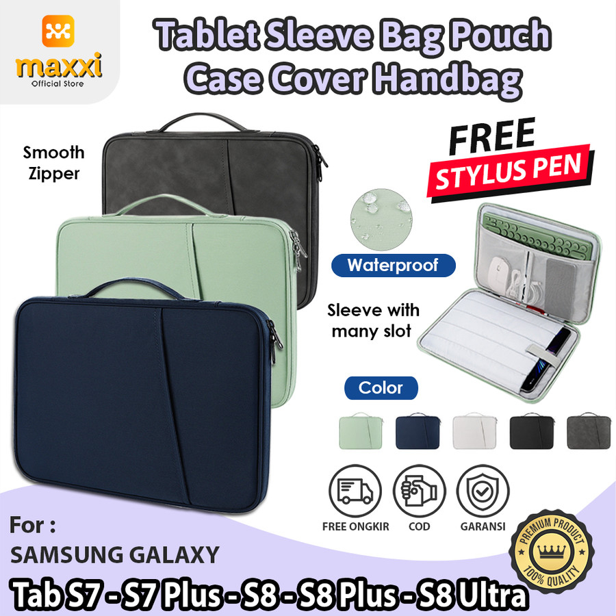 Jual Tas Tablet Samsung Galaxy S Series S10 Plus S10FE 2024 S7 S8 S9 FE ...