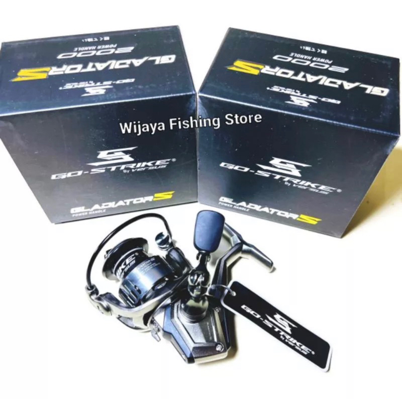 Jual Reel Pancing Go Strike Versus Gladiator GladiatoS 1000 2000 3000 ...
