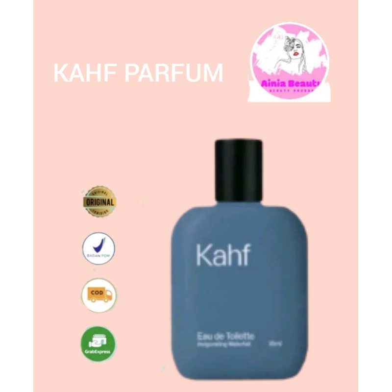Jual KAHF Eau De Toilette 35 ml Invigorating Waterfall | Parfum Pria ...