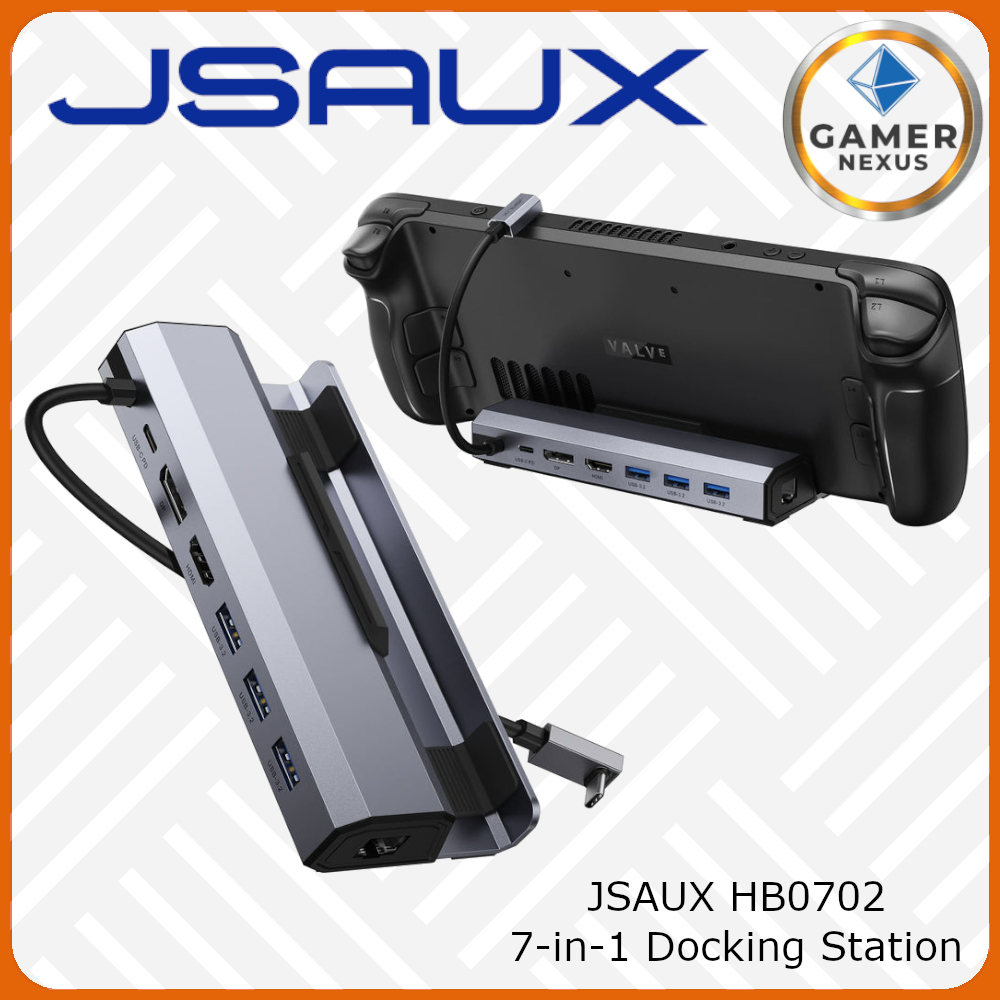Jual JSAUX HB0702 7-in-1 Docking Station for Steam Deck Dock | Shopee ...