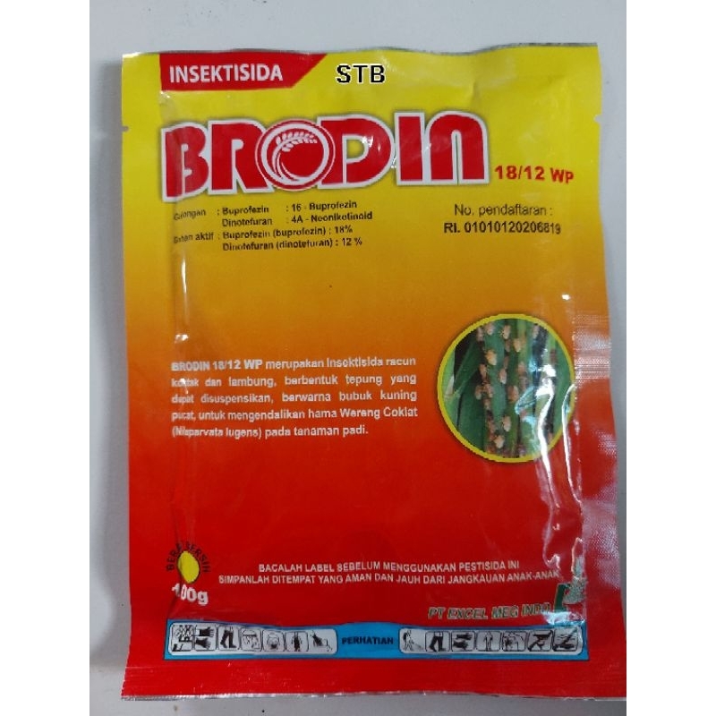 Jual insektisida brodin 18/12wp 100gr | Shopee Indonesia
