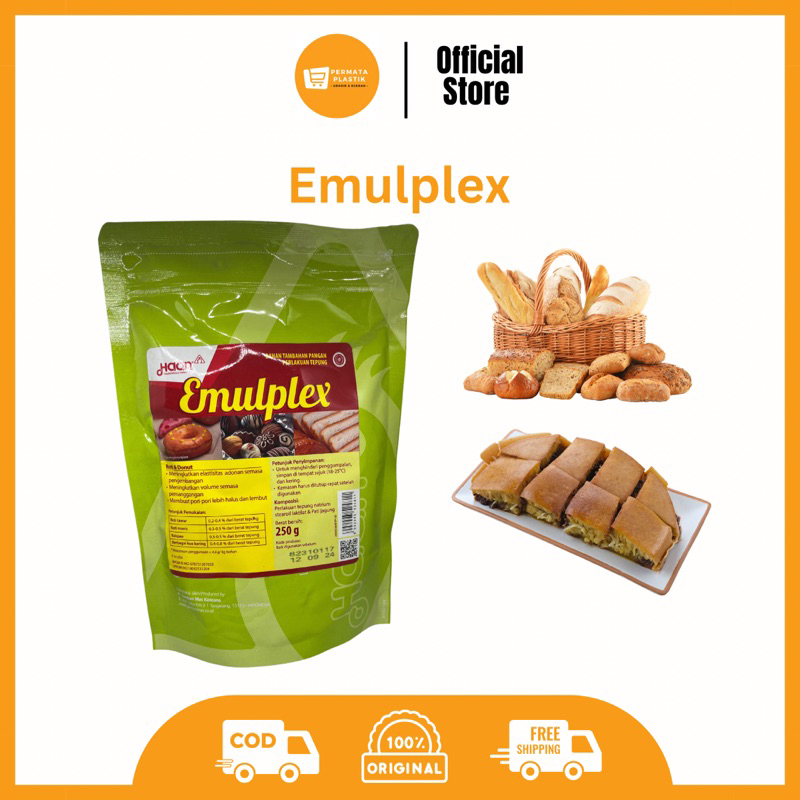 Jual Emplex Emulplex Tepung Perenyah Dan Pelembut Kue Kering Martabak ...