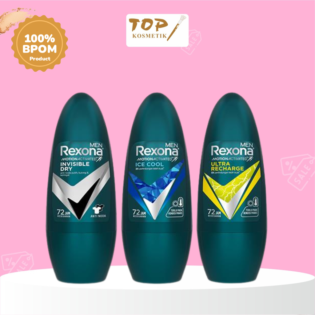 Jual ~TOP~ REXONA MEN DEODORANT 45ML (PILIH VARIAN DI VARIASI) | Shopee ...