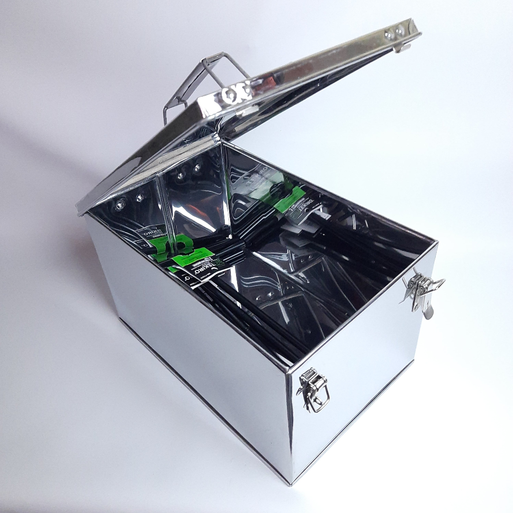 Jual Box Besi Stainless / Kotak Besi / Kotak Penyimpanan Multifungsi ...