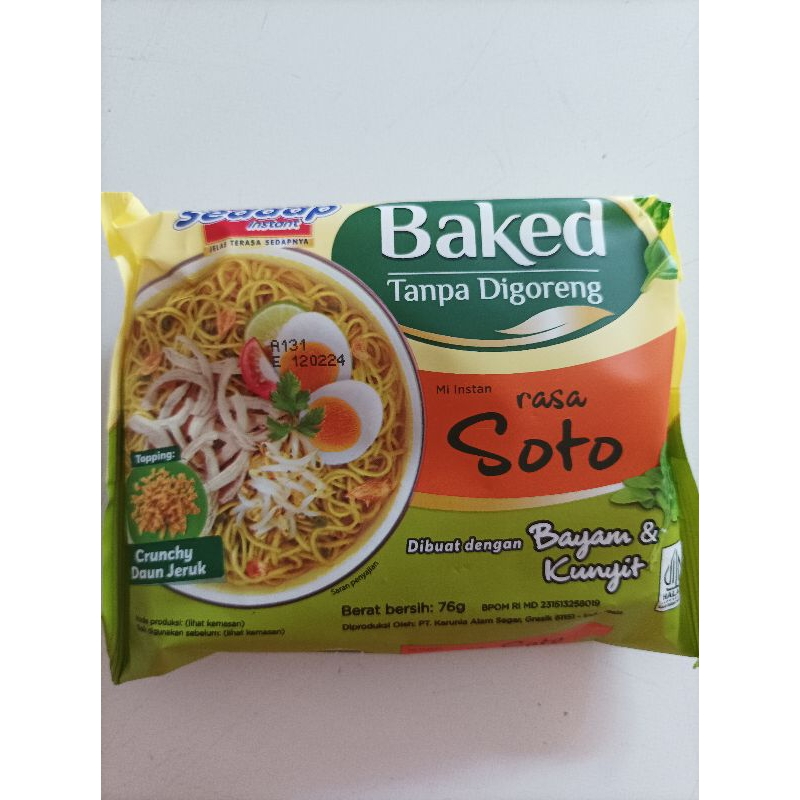 Jual Mie Sedaap Instant rasa Soto-Baked(Tanpa digoreng) | Shopee Indonesia