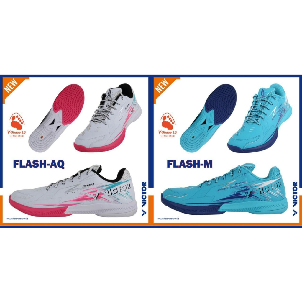 Jual Sepatu Victor Flash | Shopee Indonesia