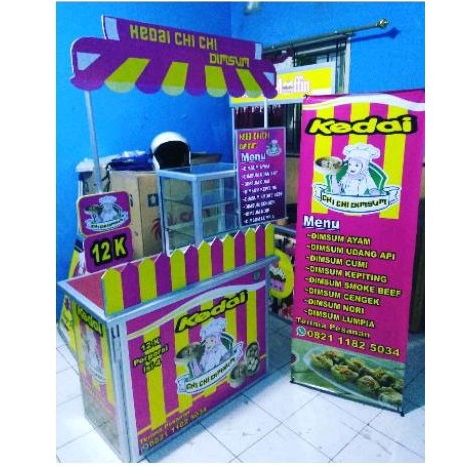 Jual BOOTH PORTABLE MEJA JUALAN MEJA LIPAT FREE BANNER BERDIRI | Shopee ...