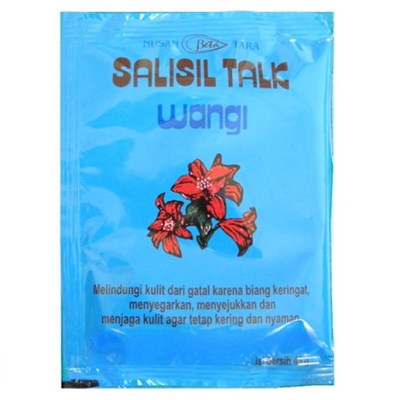 Jual Bedak Salisil Talk Wangi Biru /Kuning / Bedak Gatal Salisil Satuan ...
