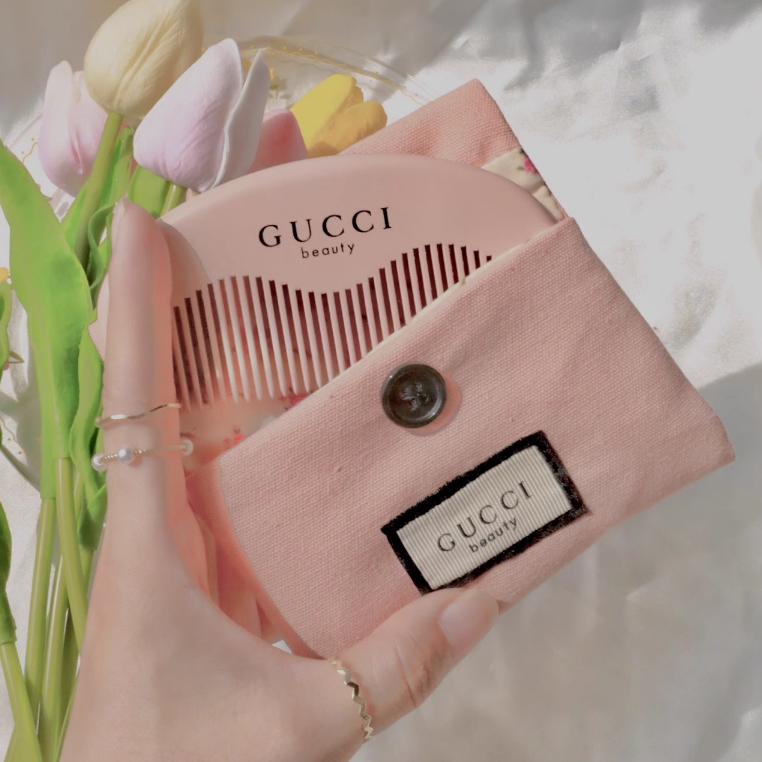 Jual Gucci Beauty Comb/ Wooden Com/ Hair comb/ Sisir/ GUCCI Comb Set ...