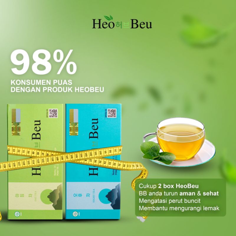 Jual TEH PELANGSING HEO BEU HERBAL KOREA ORIGINAL PENURUN BERAT BADAN ...