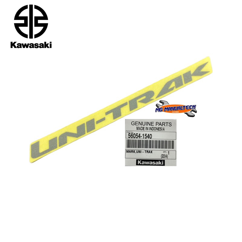 Jual Stiker Arm Unitrack Kawasaki Klx 150 - Dtracker Original 56054 ...