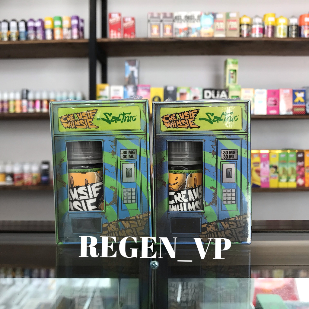 Jual LIQUIDS SALTNIC CREAMSIE WHIMSIE BANANA BY VEM JUICE X IVAN ...