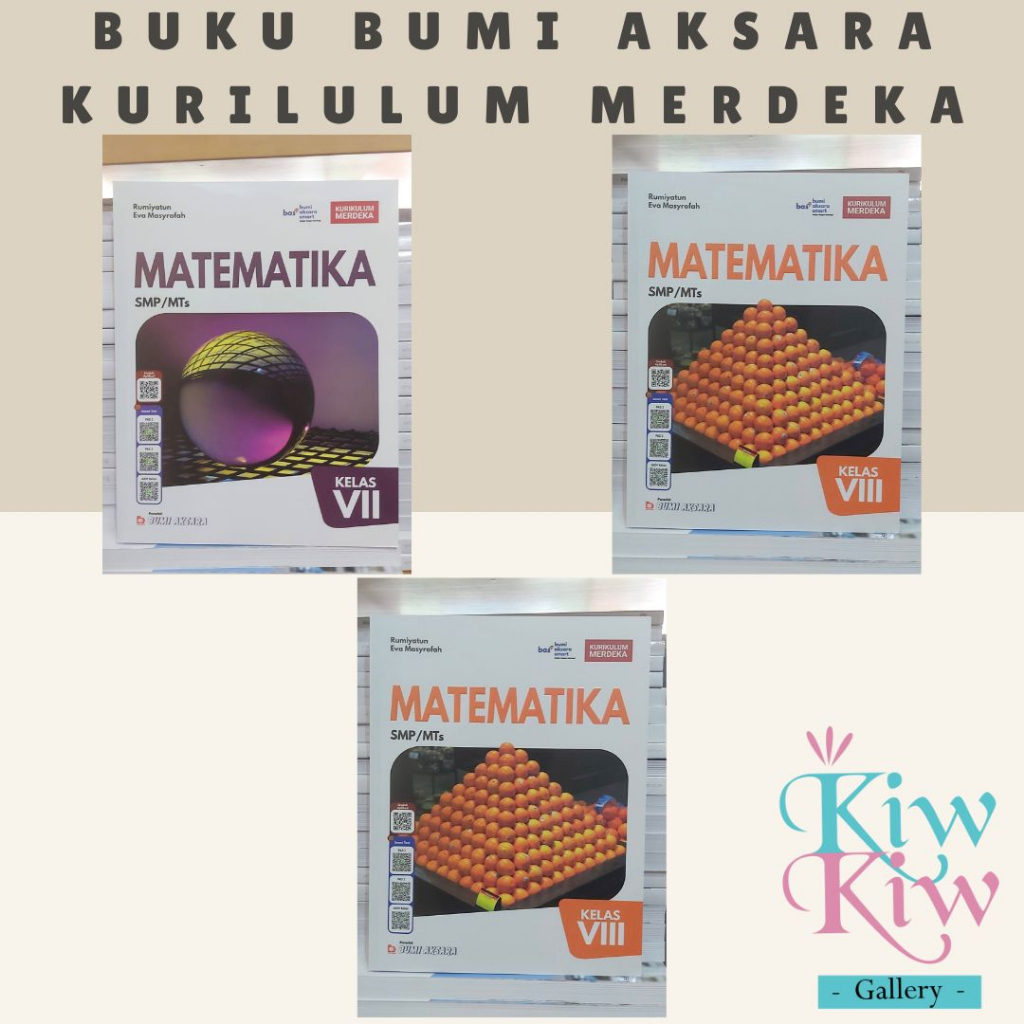 Jual Buku Matematika Kelas 7, 8, 9 SMP/MTS Kurikulum Merdeka - Bumi Aksara | Shopee Indonesia