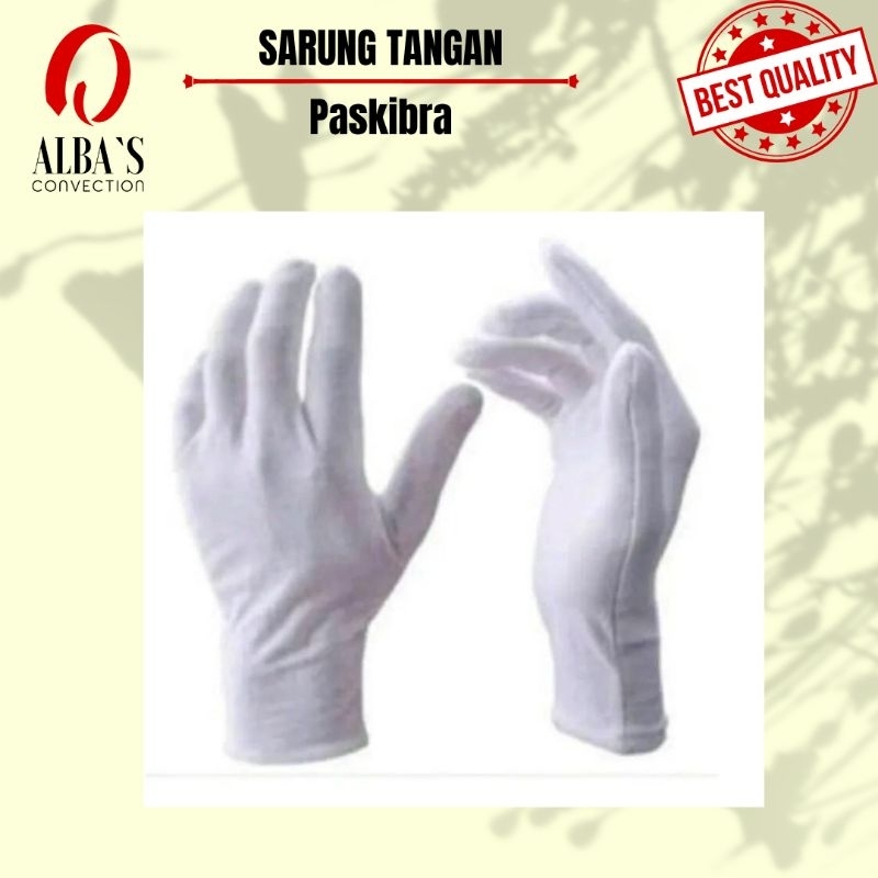 Jual Sarung Tangan Putih Paskibraka Pengantin | Shopee Indonesia