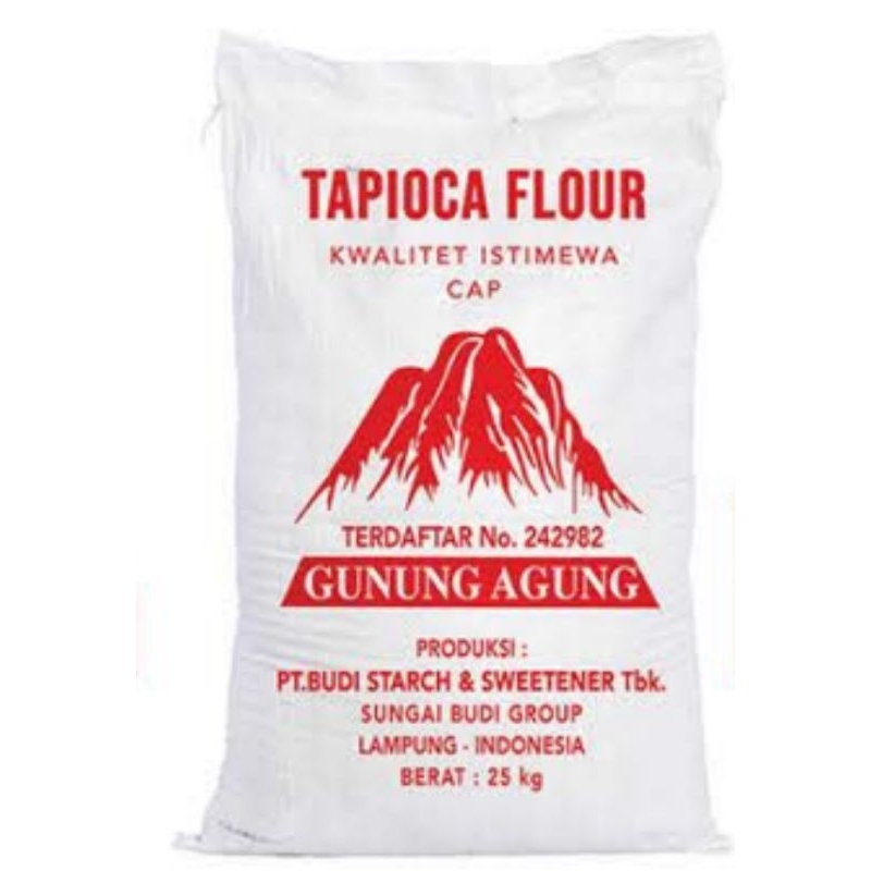 Jual Tepung Tapioka/ Tepung Kanji/ Aci Gunung Agung 250 gram | Shopee ...
