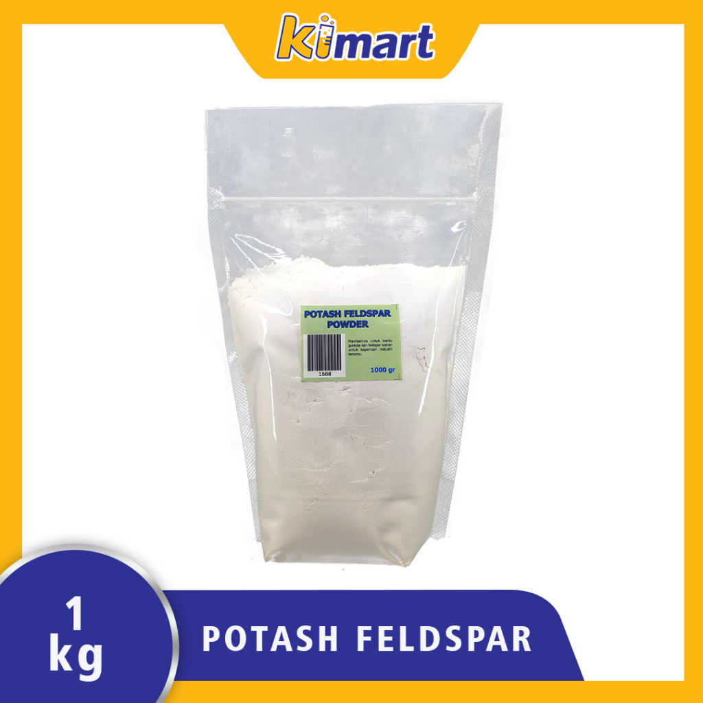 Jual Potash Feldspar Powder Bubuk Potassium Feldspar Mesh 200 1kg Bahan ...