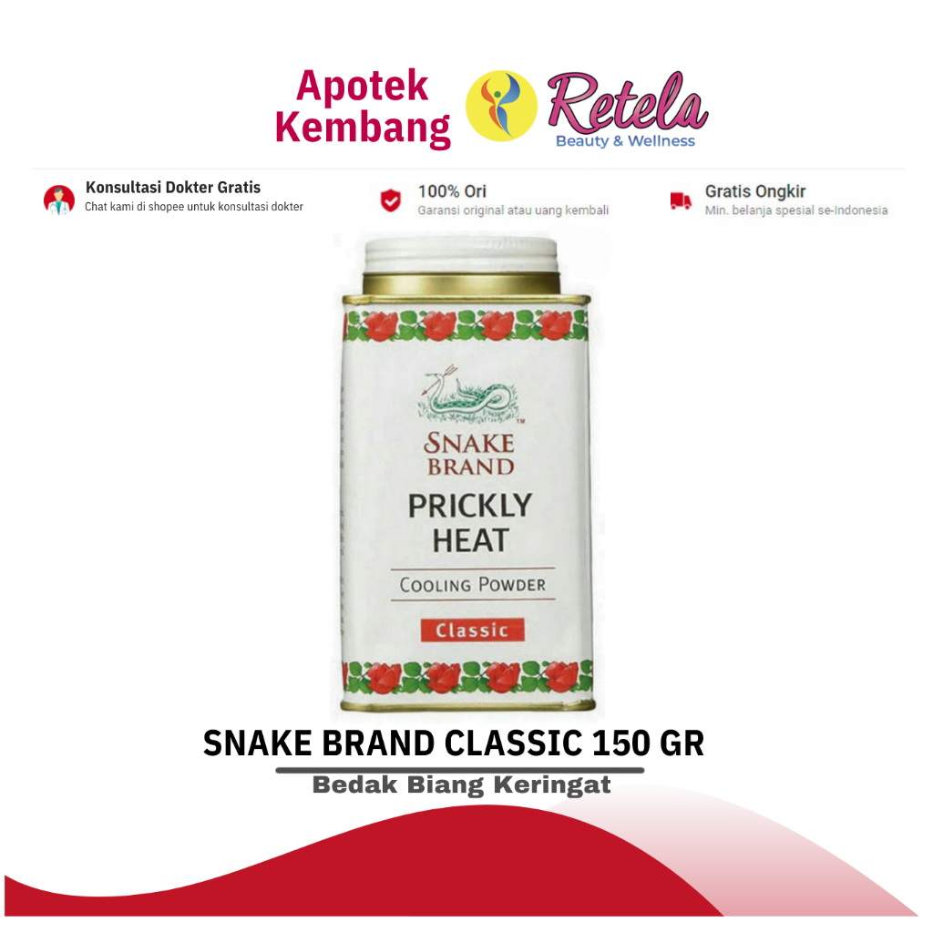Jual Snake Brand Classic 150 GR | Shopee Indonesia