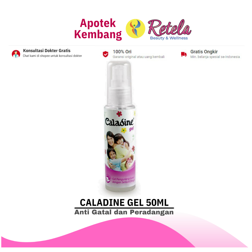 Jual Caladine Gel Pengurang Gatal50ML | Shopee Indonesia