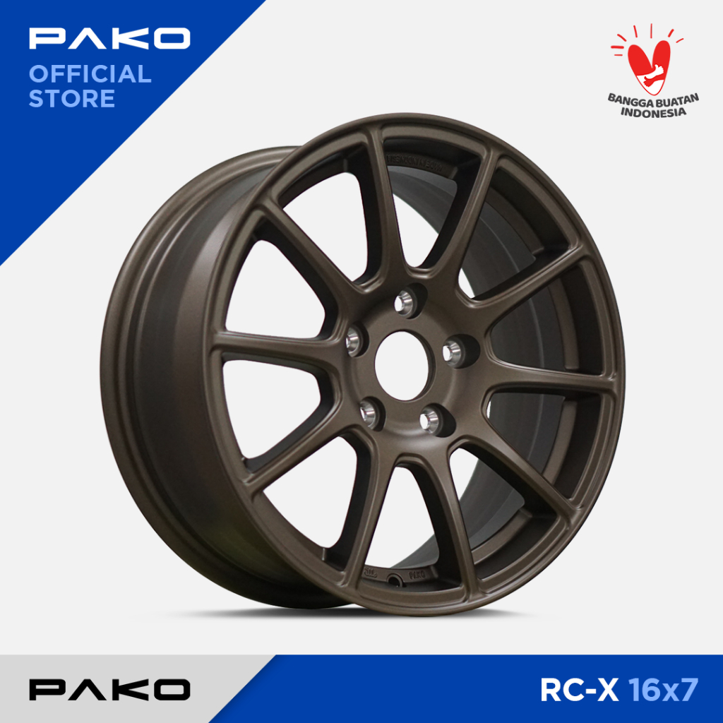 Jual Velg Mobil Pako Wheels RC-X Ring 16 - Pako Wheels | Shopee Indonesia