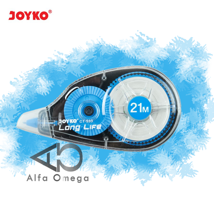 Jual Tip Ex X Kertas Correction Tape Joyko CT-533 21 meter | Shopee ...
