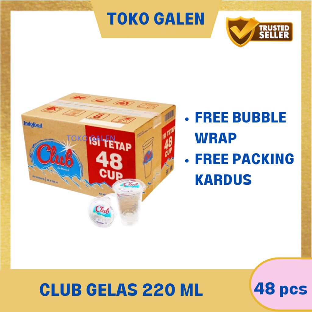 Jual Club Gelas 1 Dus Terlengkap & Harga Terbaru Mei 2026 | Shopee ...