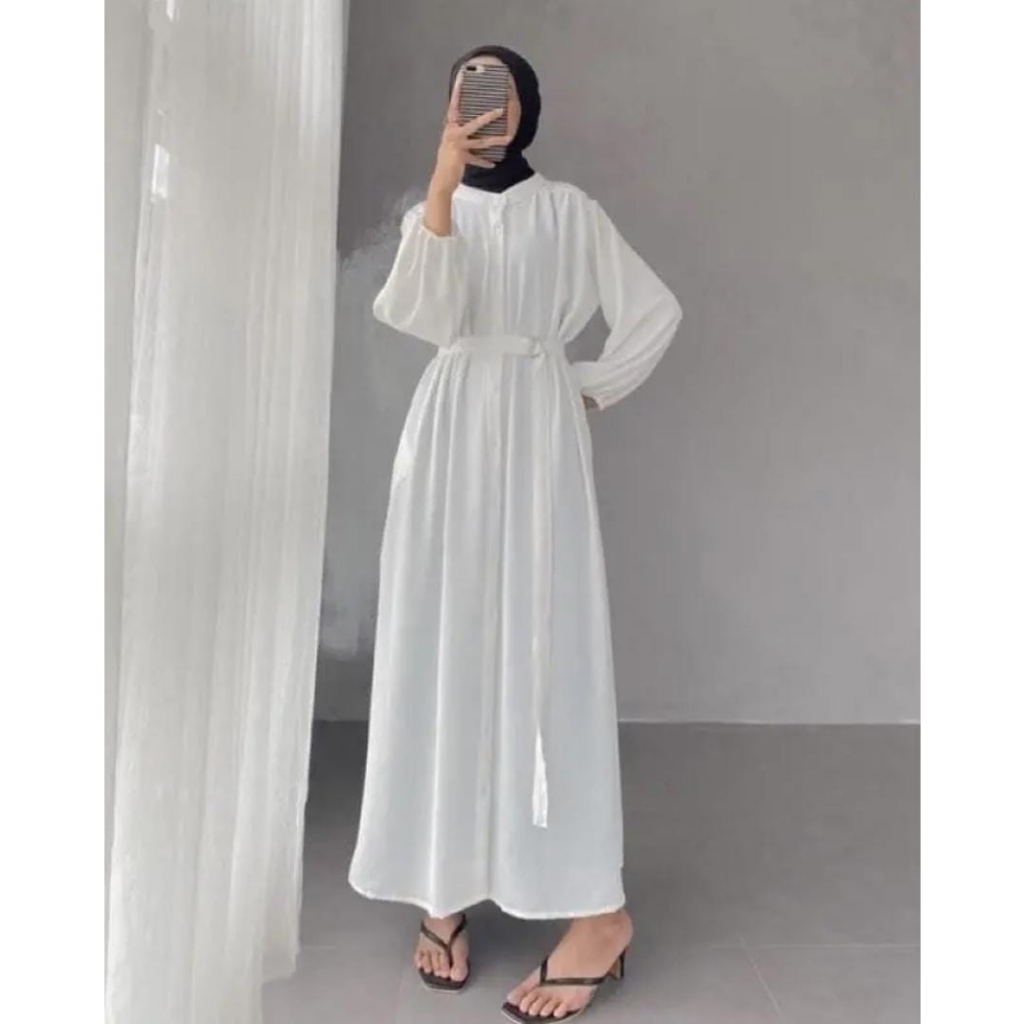 Jual LOCA DRESS FULL KANCING//GAMIS FULL KANCING KEKINIAN SR.016 ...