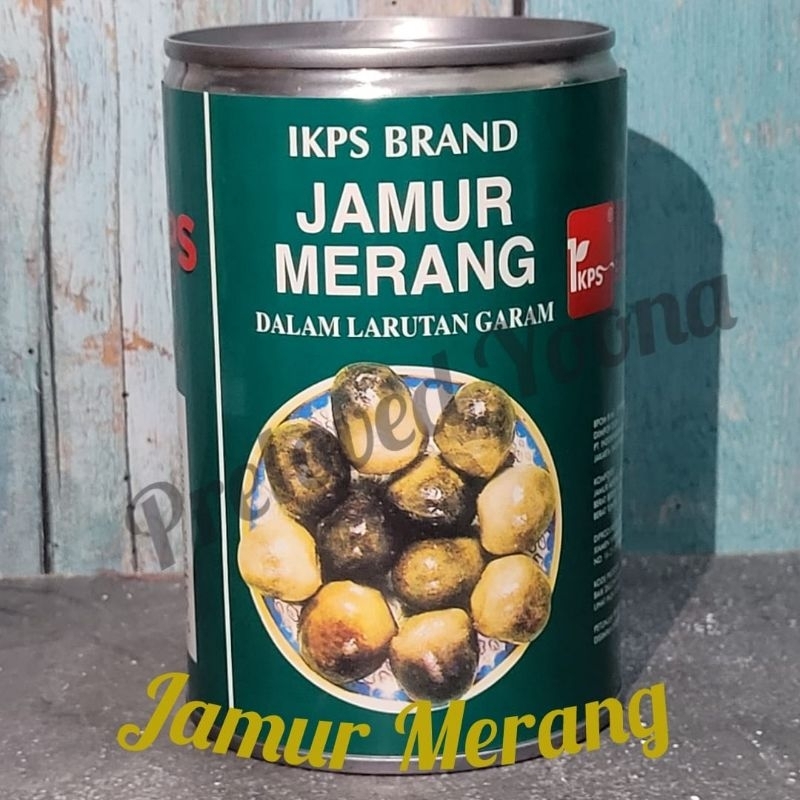 Jual Jamur merang kaleng IKPS 425 gr/ straw mushroom whole / Halal dan ...