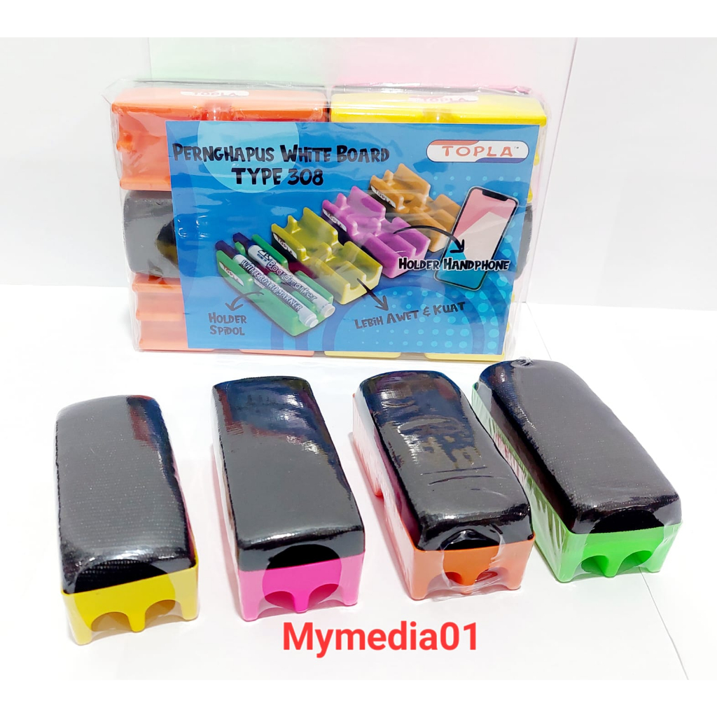Jual PENGHAPUS PAPAN TULIS WHITEBOARD TOPLA 308 BESAR TERMURAH | Shopee ...