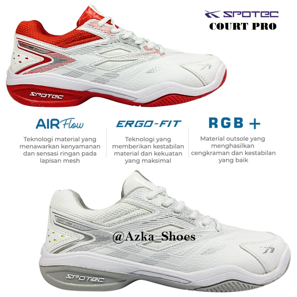 Jual SPOTEC COURT PRO | Sepatu Tenis | Sepatu Badminton | Sepatu ...