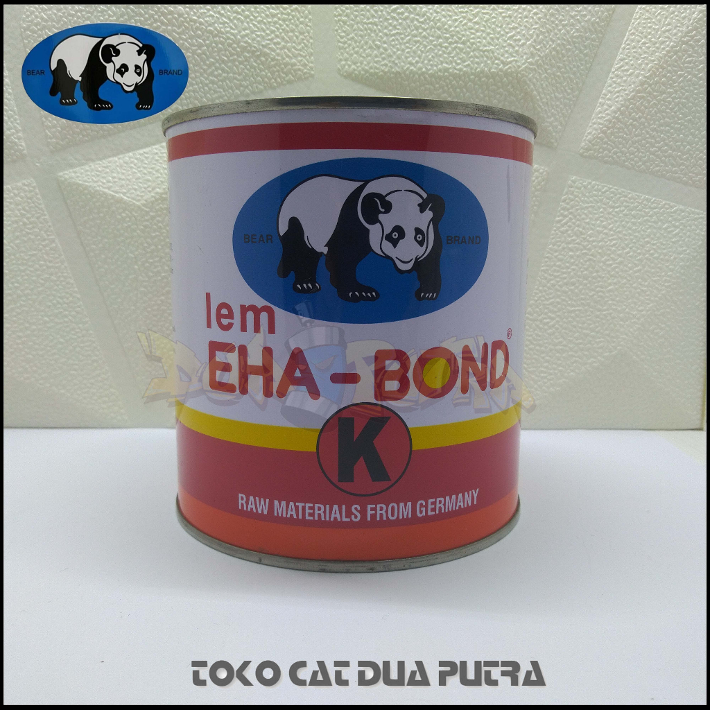 Jual Lem Serbaguna Kemasan Kaleng Ehabond 1Kg Merah | Shopee Indonesia