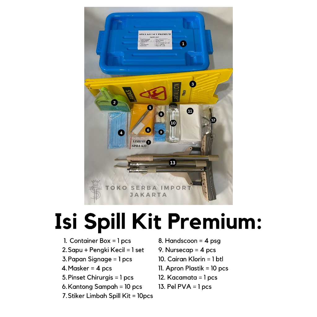Jual SPILL KIT/ APD RUMAH SAKIT - SET PREMIUM | Shopee Indonesia