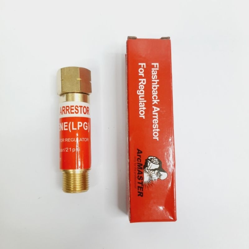 Jual FlashBack Regulator Acetylene 3/8" L.H ARCMASTER | Shopee Indonesia