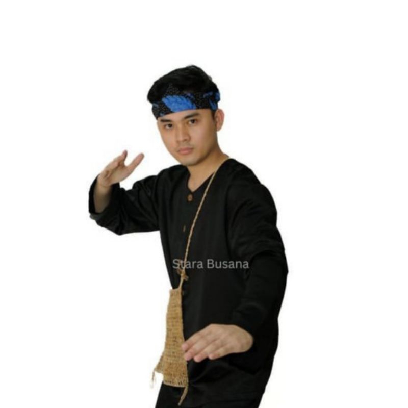 Jual Paket Baju Adat Pangsi Baduy (Atasan Koja Ikat) | Shopee Indonesia