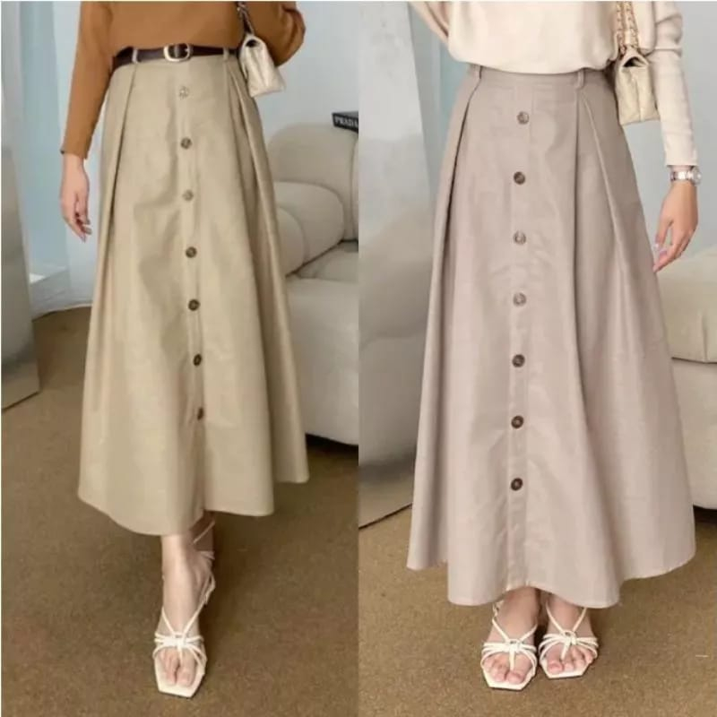 Jual Rok Suede Panjang / Aletta Maxi Skirt Suede (PJ 95CM) | Shopee ...
