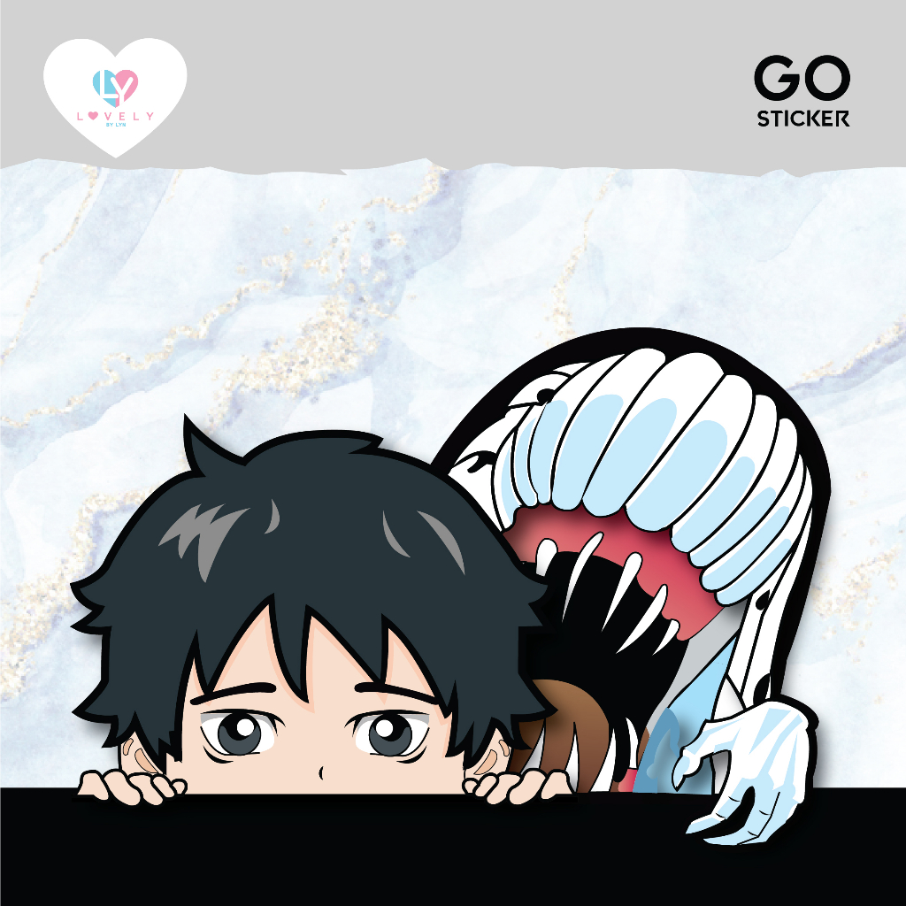 Jual Sticker Cutting Mobil Yuta Rika JJK Diecut (Laptop,PC,Koper) | GO ...