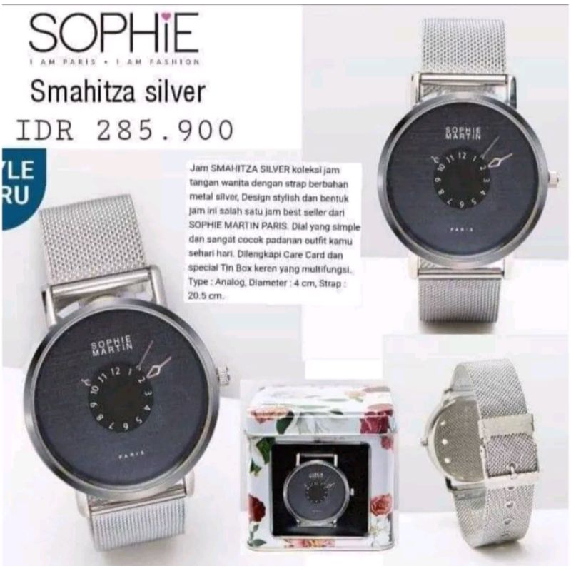 Jual JAM SMAHITZA SOPHIE MARTIN | Shopee Indonesia