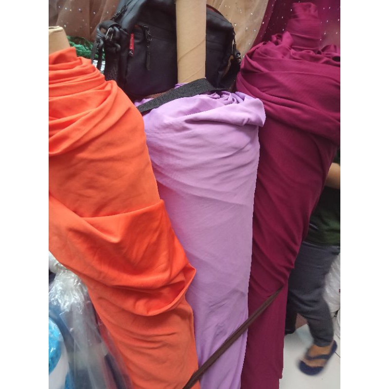 Jual Kain Puring HYGET Lebar 3 meter nyarung bnyk warna | Shopee Indonesia