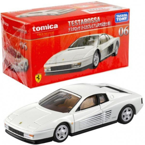 Jual TOMICA PREMIUM 06 FERRARI TESTAROSSA PUTIH SEGEL NEW ORIGINAL ...