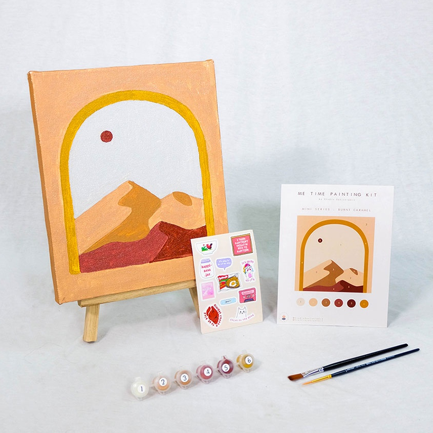 Jual 25x30 CM ARTIST GRADE PAINT BY NUMBER - BURNT CARAMEL JUMBO - HIGH ...