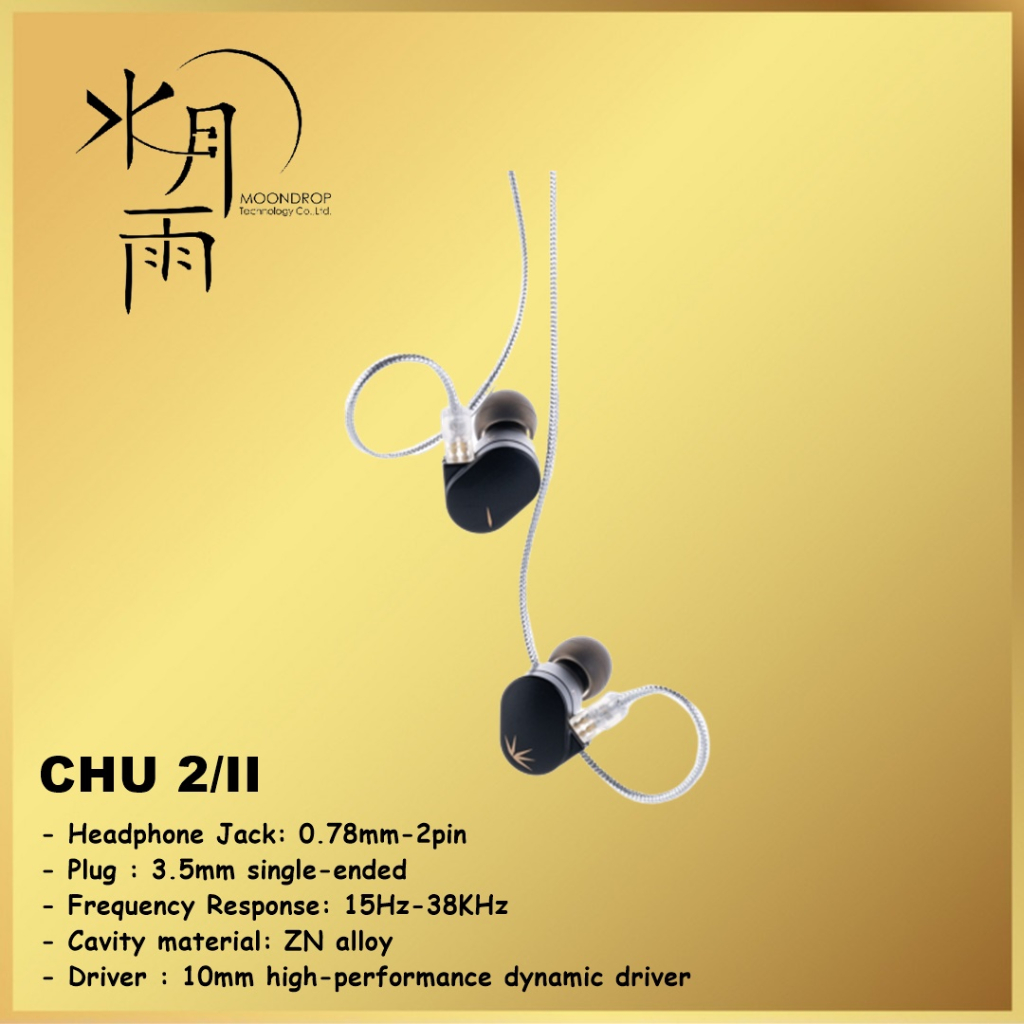 Jual Moondrop CHU 2 II CHU2 End-game Entry-level Killer 2pin IEM ...