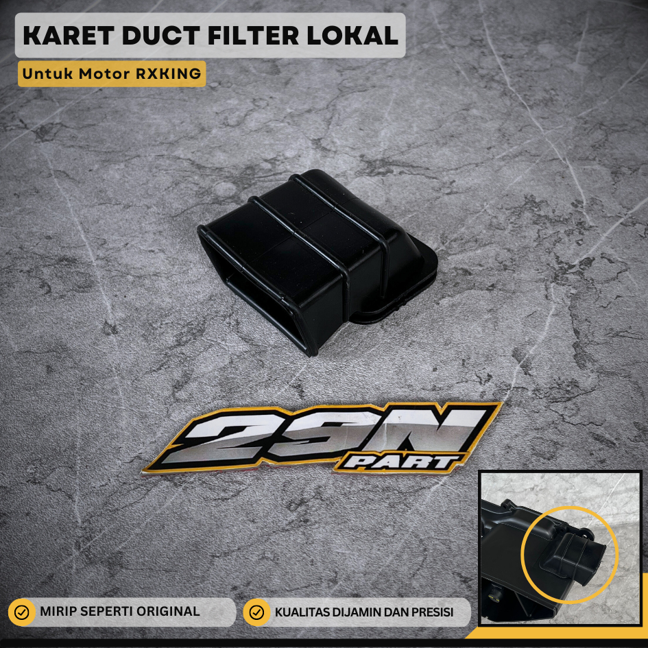 Jual KARET DUCT KOTAK LUBANG HAWA BOX FILTER RX KING RXK RXKING CKD ...