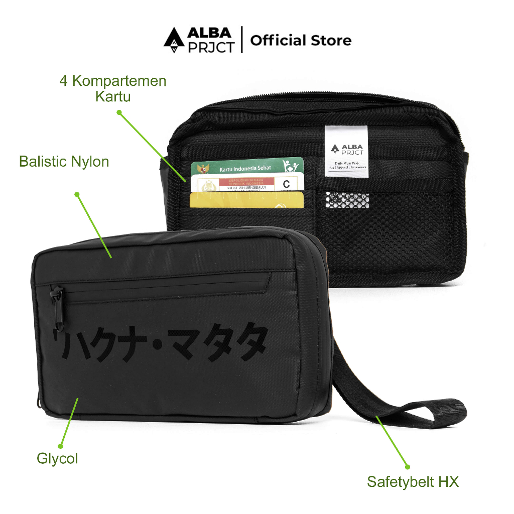 Jual Alba Project Official - Hand Bag Bag GENZO Multyfungsi 3 in 1 ...