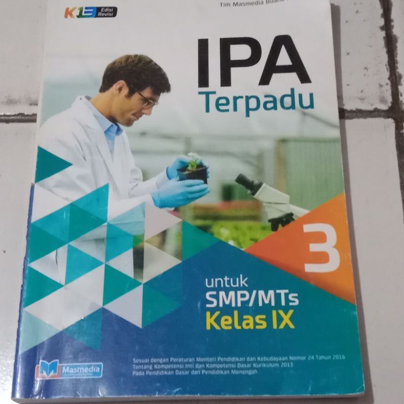Jual BUKU IPA TERPADU Untuk SMP/MTs Kelas IX | Shopee Indonesia