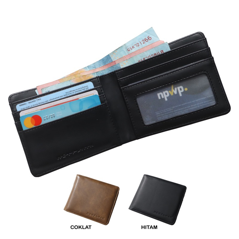 Jual Heyplain Dompet Pria Lipat Kulit PU - Dompet 002 | Shopee Indonesia