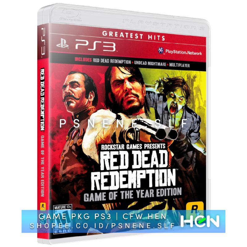 Jual GAME PS3 RED DEAD REDEMPTION GOTY EDITION | Shopee Indonesia
