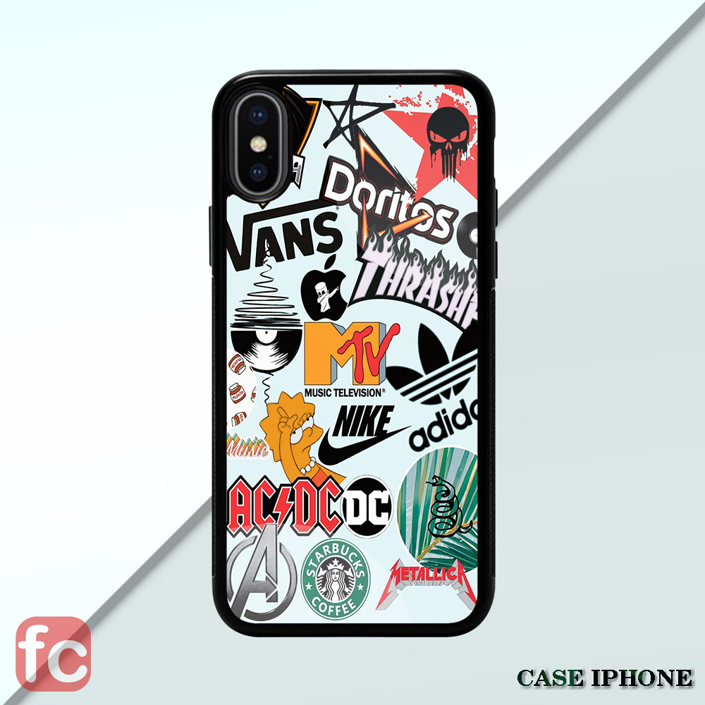 Jual [FR76] Case Glossy HD Iphone X | IP XS | IP XR | IP XS MAX ...