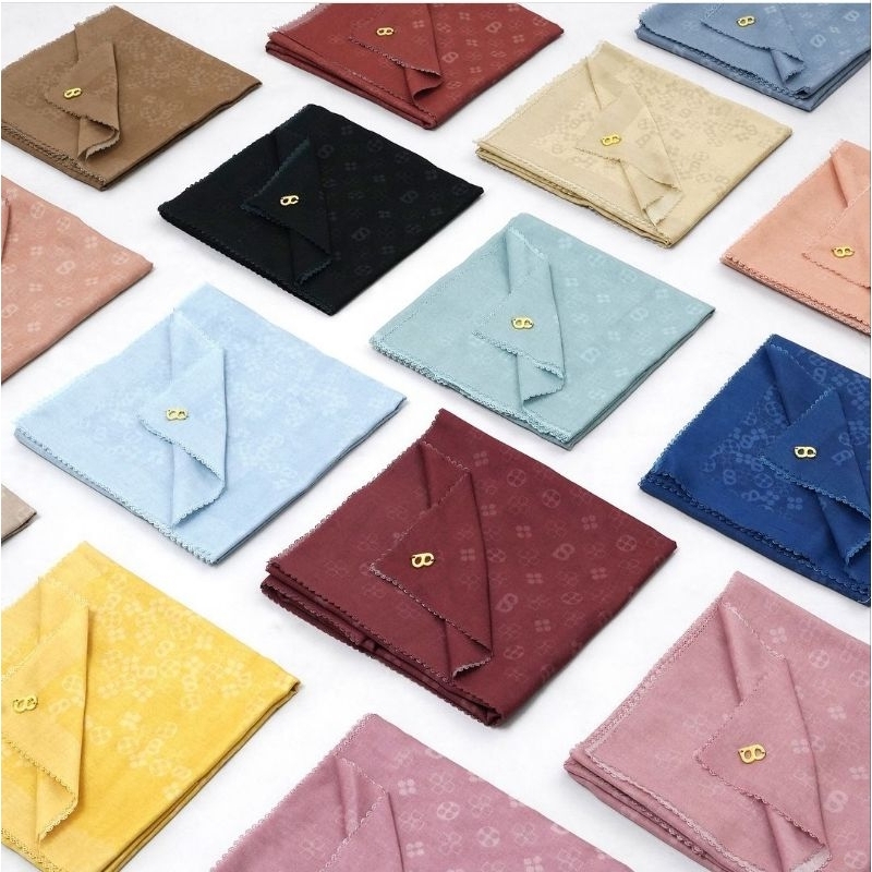 Jual Buttonscarves Monogram & Monogram Scramble New & Preloved | Shopee ...