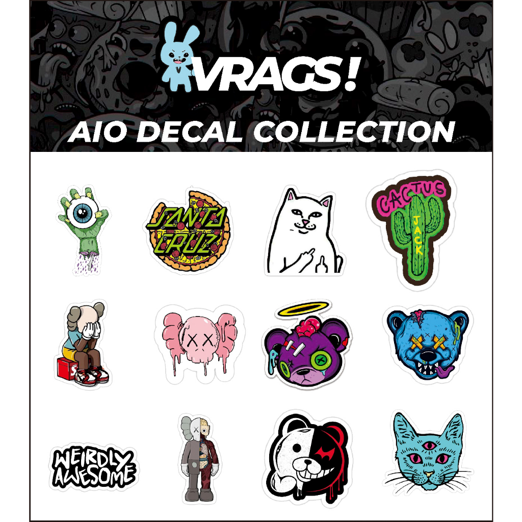 Jual Sticker Pack AIO by VRAGS | Shopee Indonesia