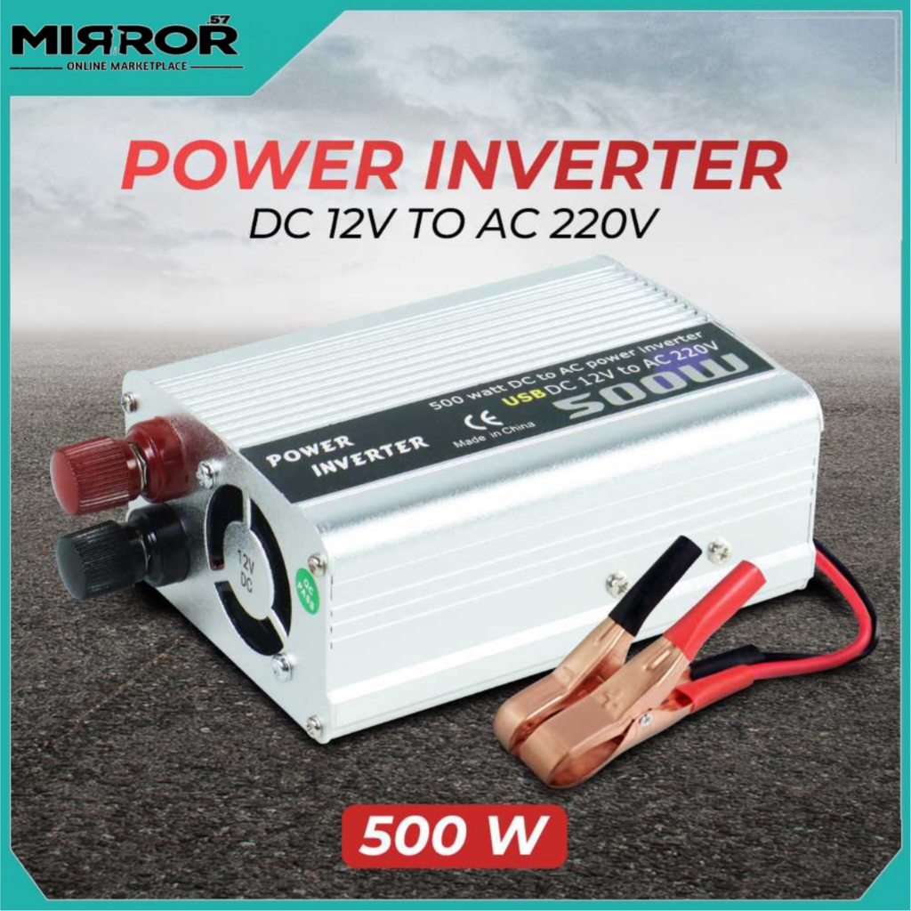 Jual Power Inverter DC 12V to AC 220V 500W Alat Perubah Arus DC Pada ...